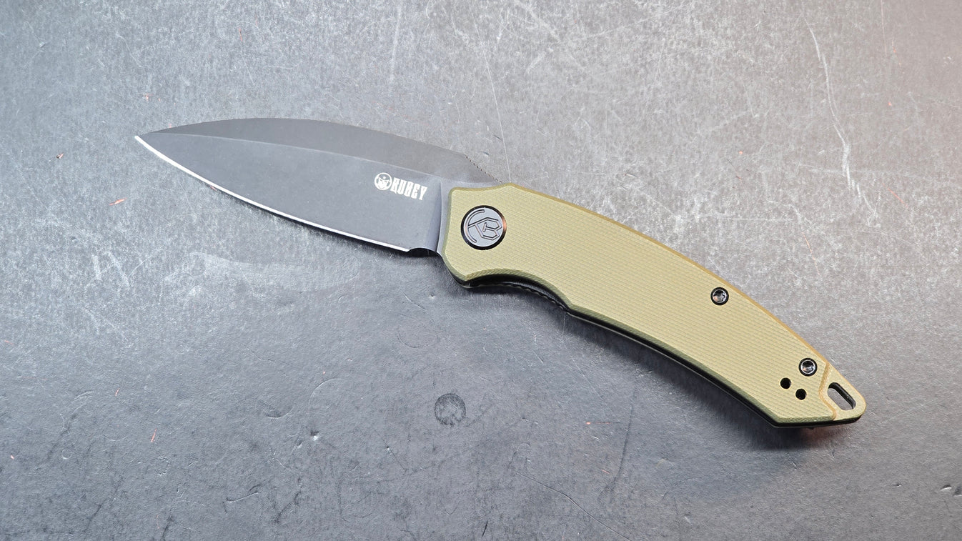 Kubey KU333C Leaf G10 AUS-10 Spear Point – TEK